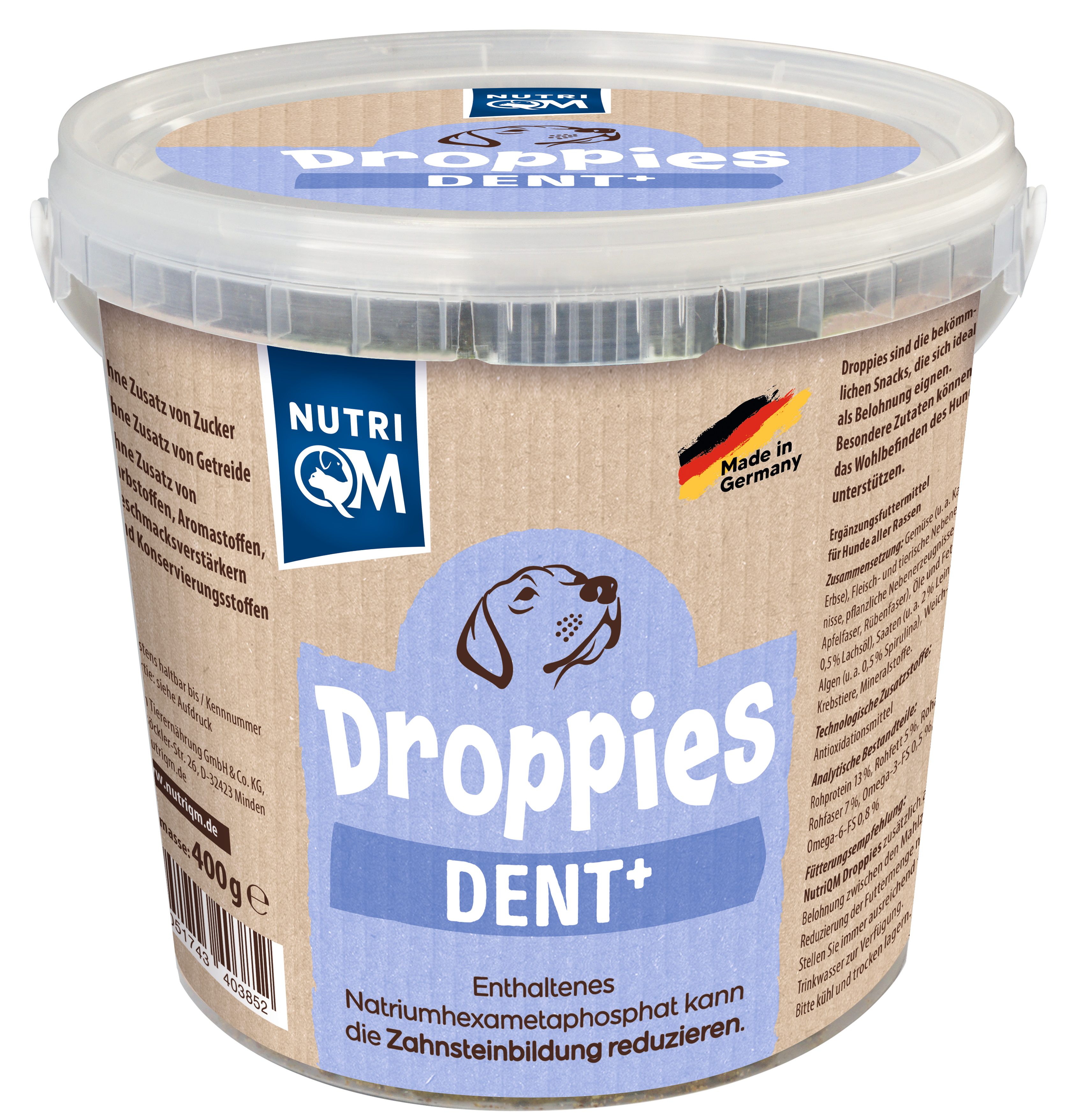 Droppies Dent + 6x 400g | inpetto